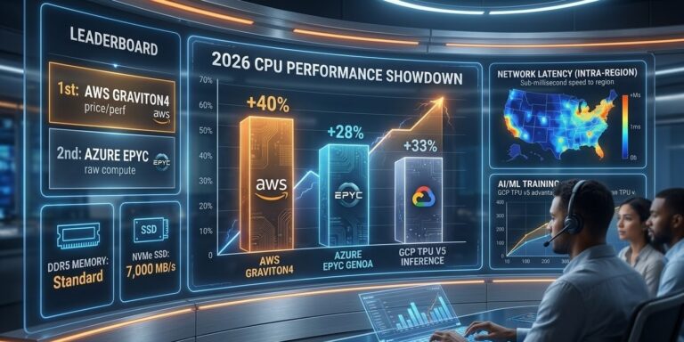 Cloud VM Benchmarks 2026: AWS vs. Azure vs. GCP Showdown